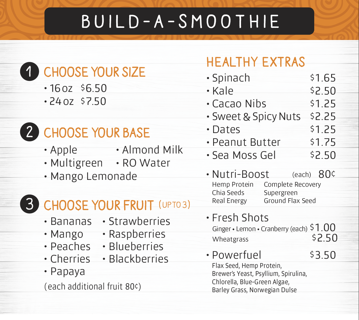 SMOOTHIES – Arden's Garden